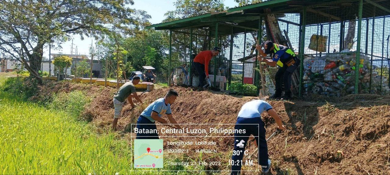 BPATs nakiisa sa Clean-up Drive at Tree Planting Activity sa Bataan
