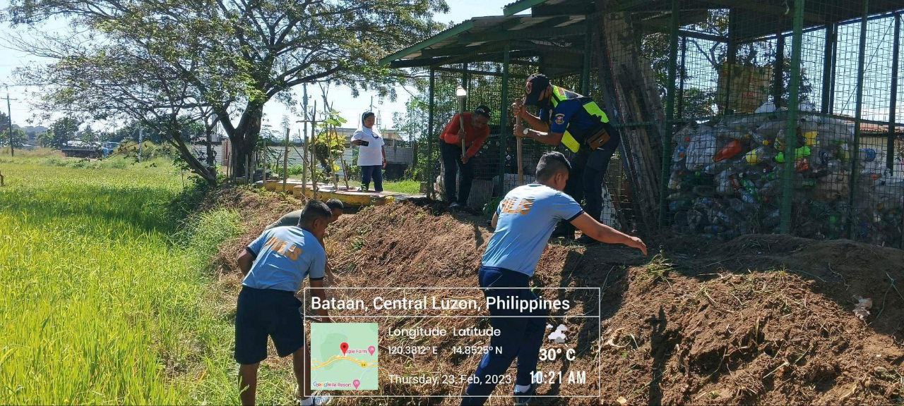 BPATs nakiisa sa Clean-up Drive at Tree Planting Activity sa Bataan