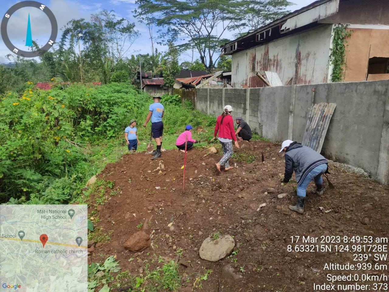 TUPAD Workers nakiisa sa Clean-up Drive sa Misamis Oriental
