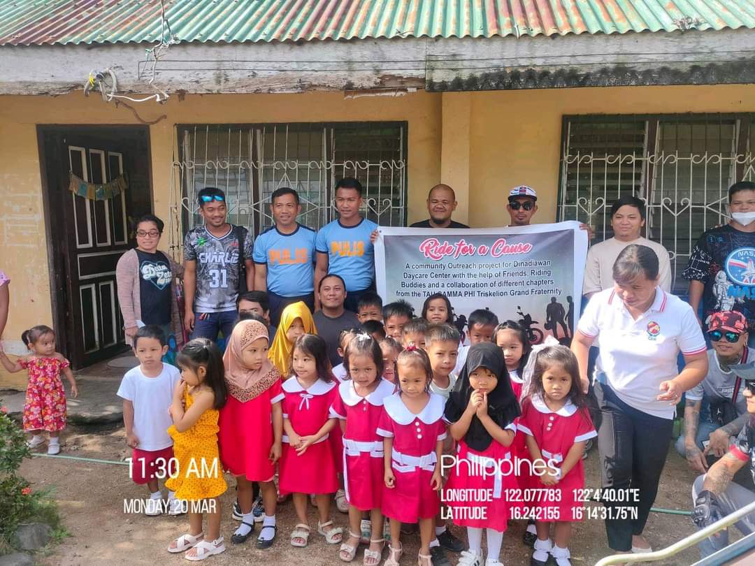 Tau Gamma Phi nakiisa sa Community Outreach Program