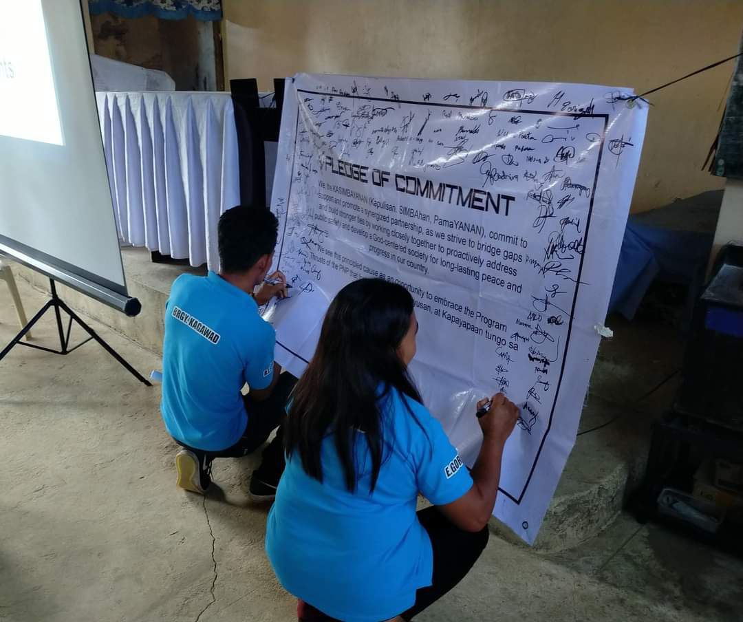Faith Based Group Leader, dumalo sa PNP KASIMBAYANAN Signing and ...