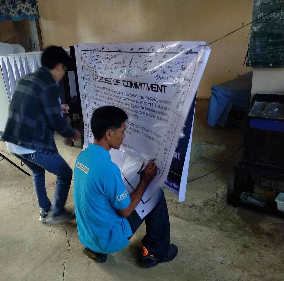 Faith Based Group Leader, dumalo sa PNP KASIMBAYANAN Signing and ...