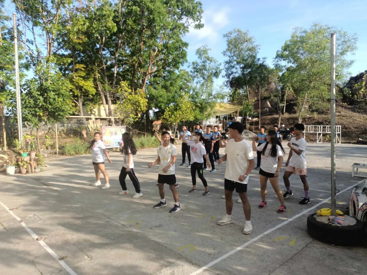 KKDAT members, nakiisa sa Fun Run at Zumba Activity sa San Juan La Union