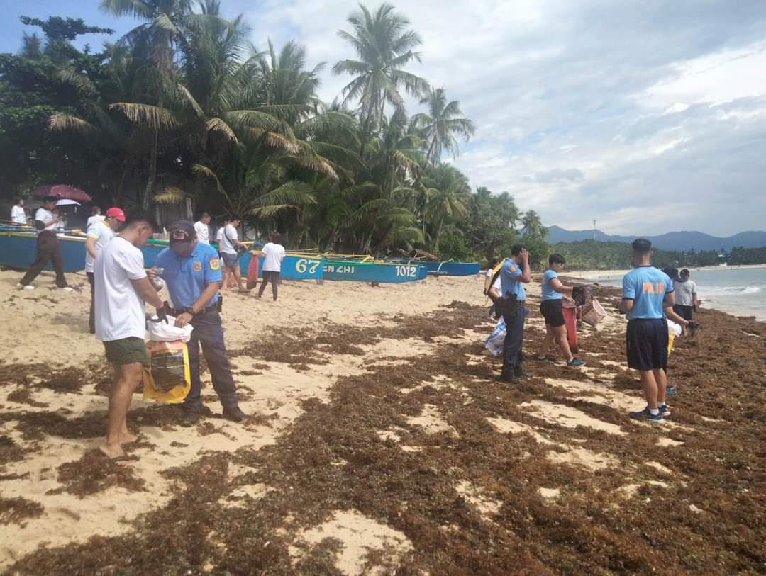 Coastal Clean-Up Drive Activity, isinagawa ng Advocacy Support Group sa Pagudpud, Ilocos Norte.