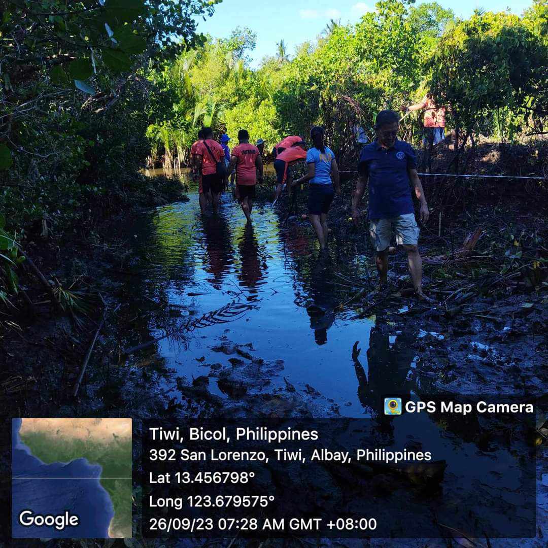 Mangrove Planting Activity, isinagawa sa Tiwi Albay