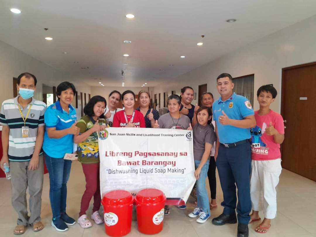 Livelihood Training Program nilahukan ng Brgy-based Support Group
