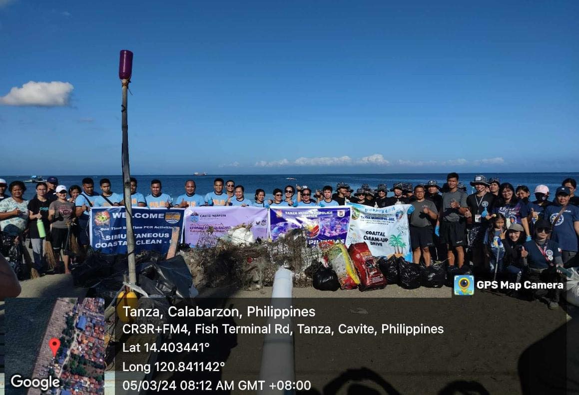 KKDAT Tanza Chapter, nakiisa sa Simultaneous Coastal Clean-up Drive