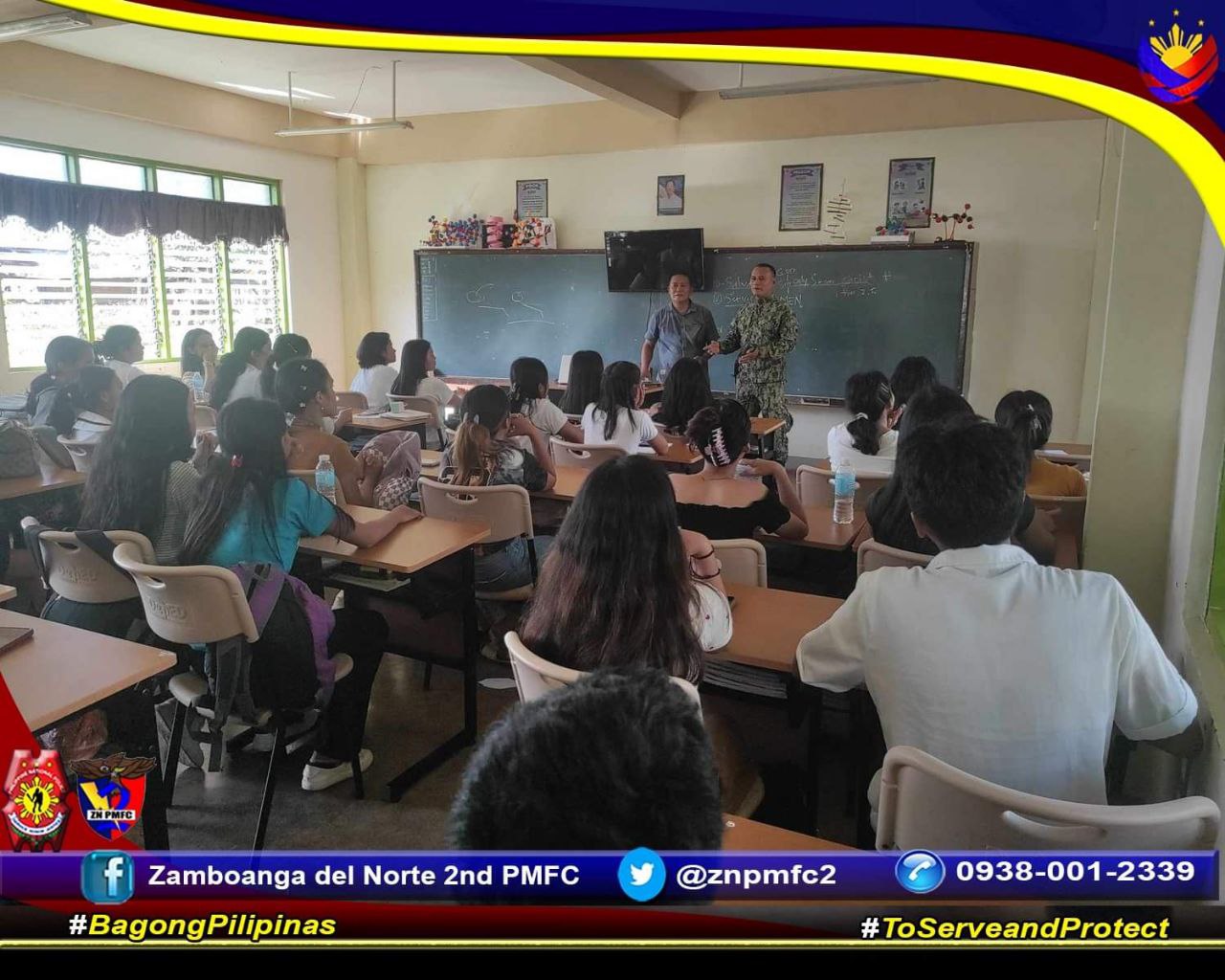 Mga estudyante, masayang nabahaginan ng mga kaalaman