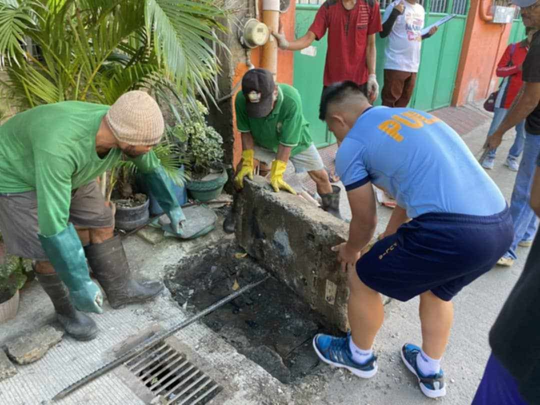 Barangay-Based Support Group, nakilahok sa Clean-up Drive