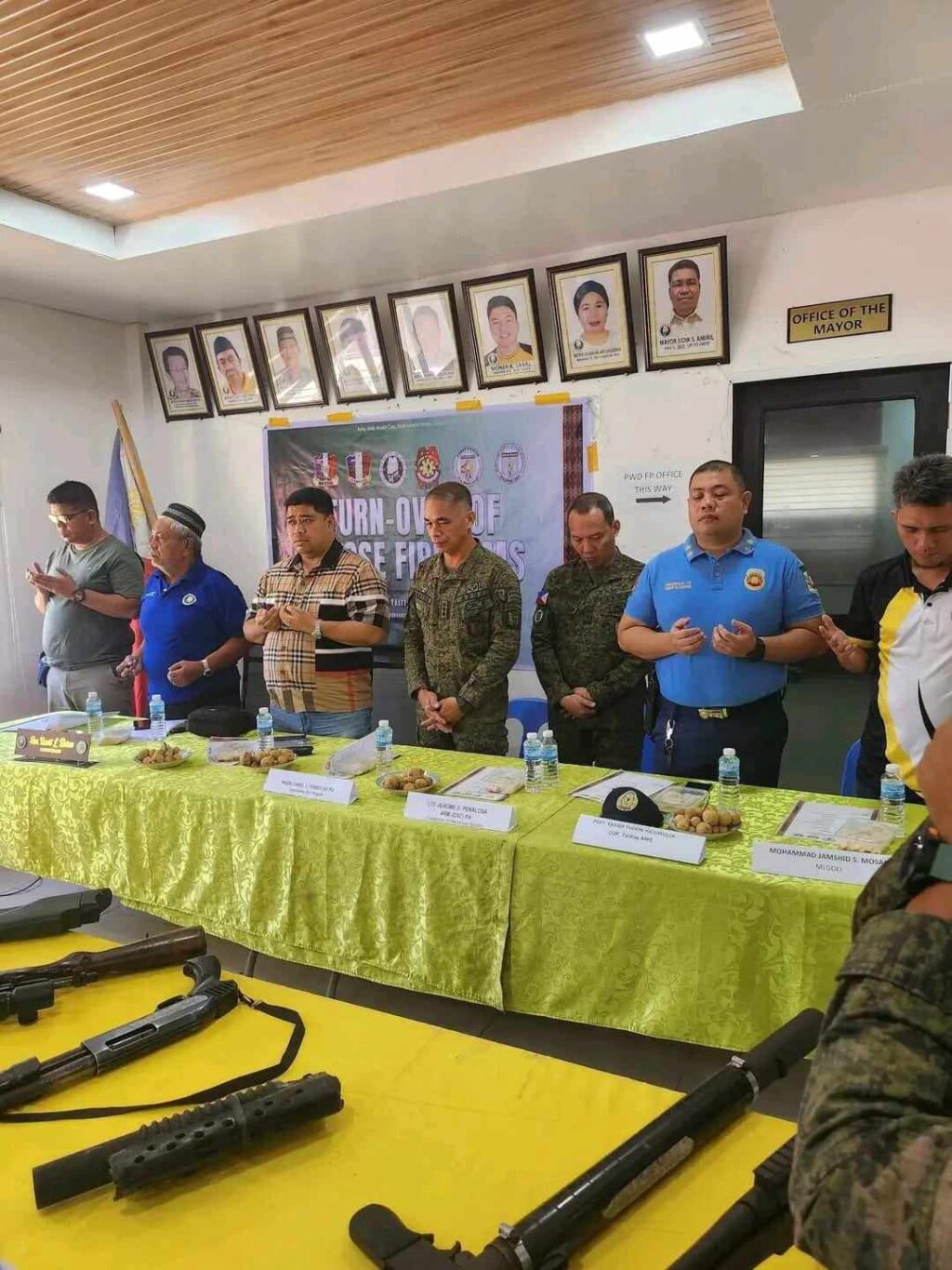 LGU Talitay, isinagawa ang Balik Baril Program