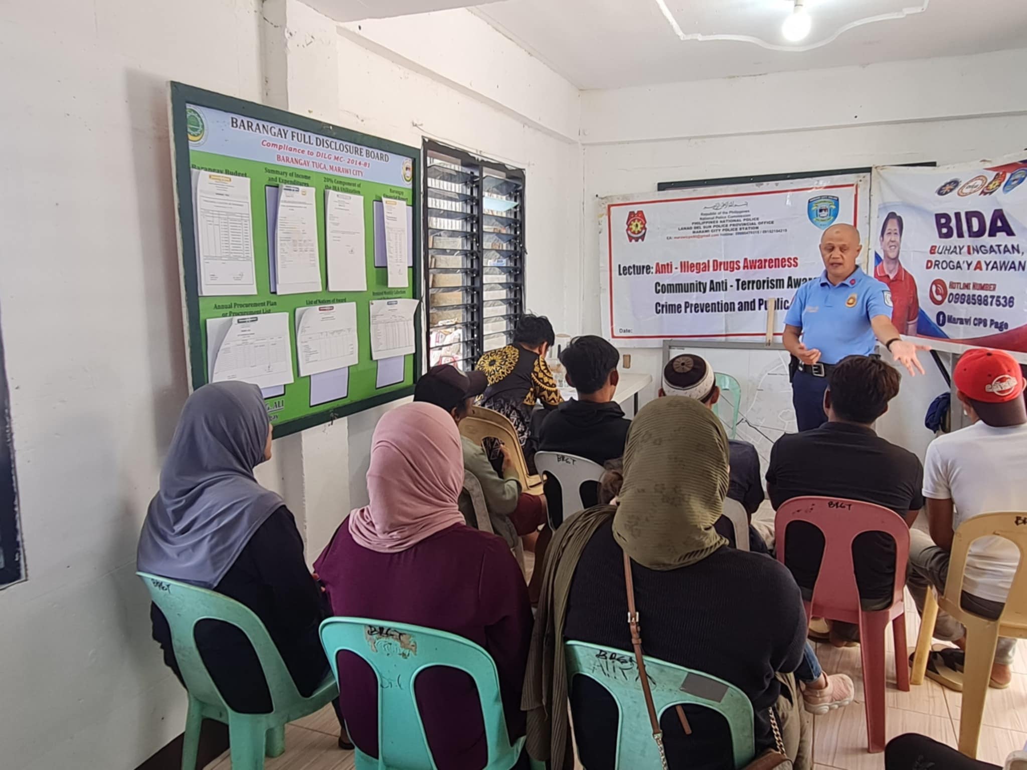 Kampanya Kontra Droga, Terorismo, at Kriminalidad, isinagawa sa Marawi City