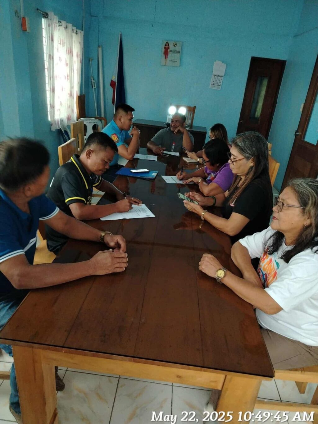 Barangay Visitation at Pagpupulong ng BADAC, isinagawa sa Barili, Cebu