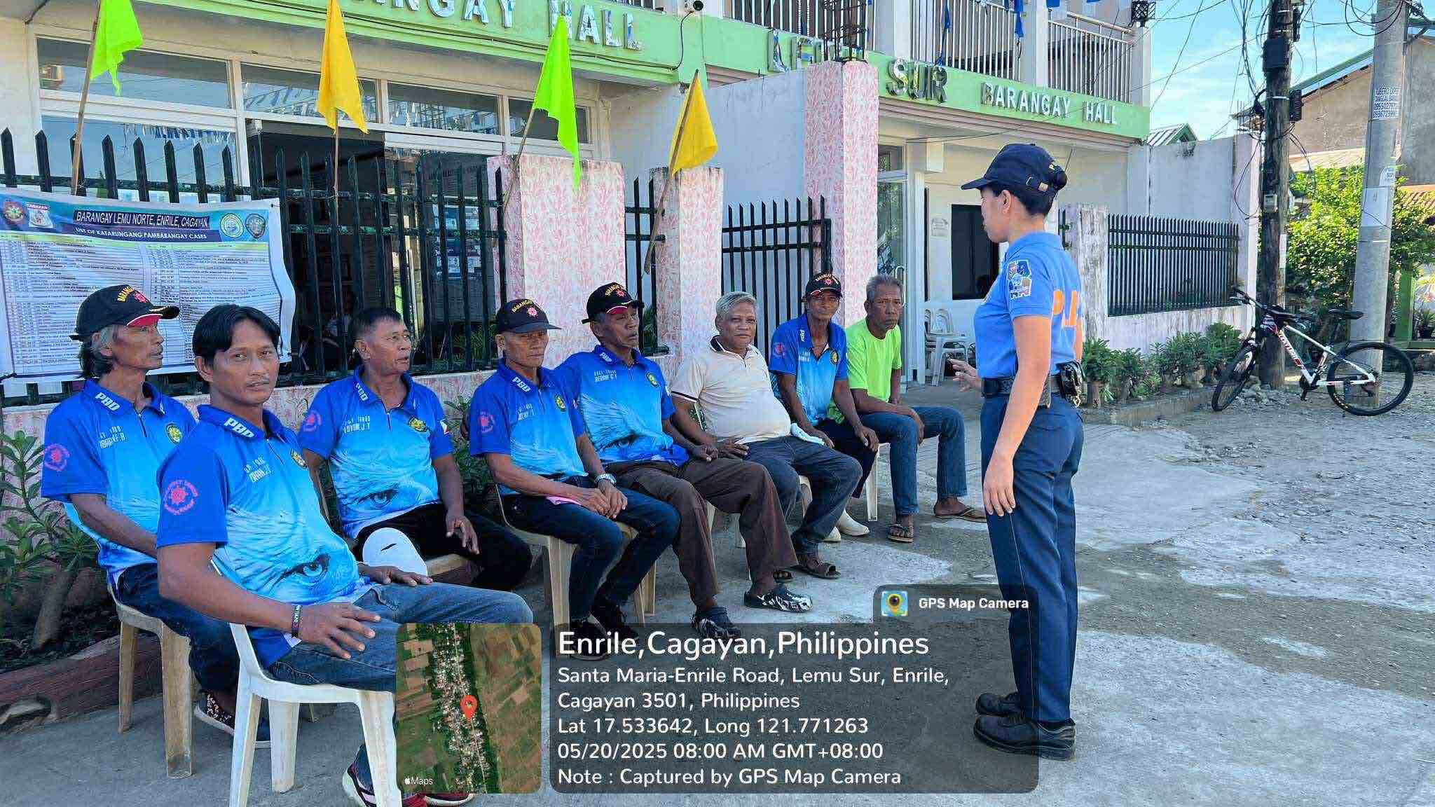 BPATs nakiisa sa pulong-pulong sa Enrile, Cagayan