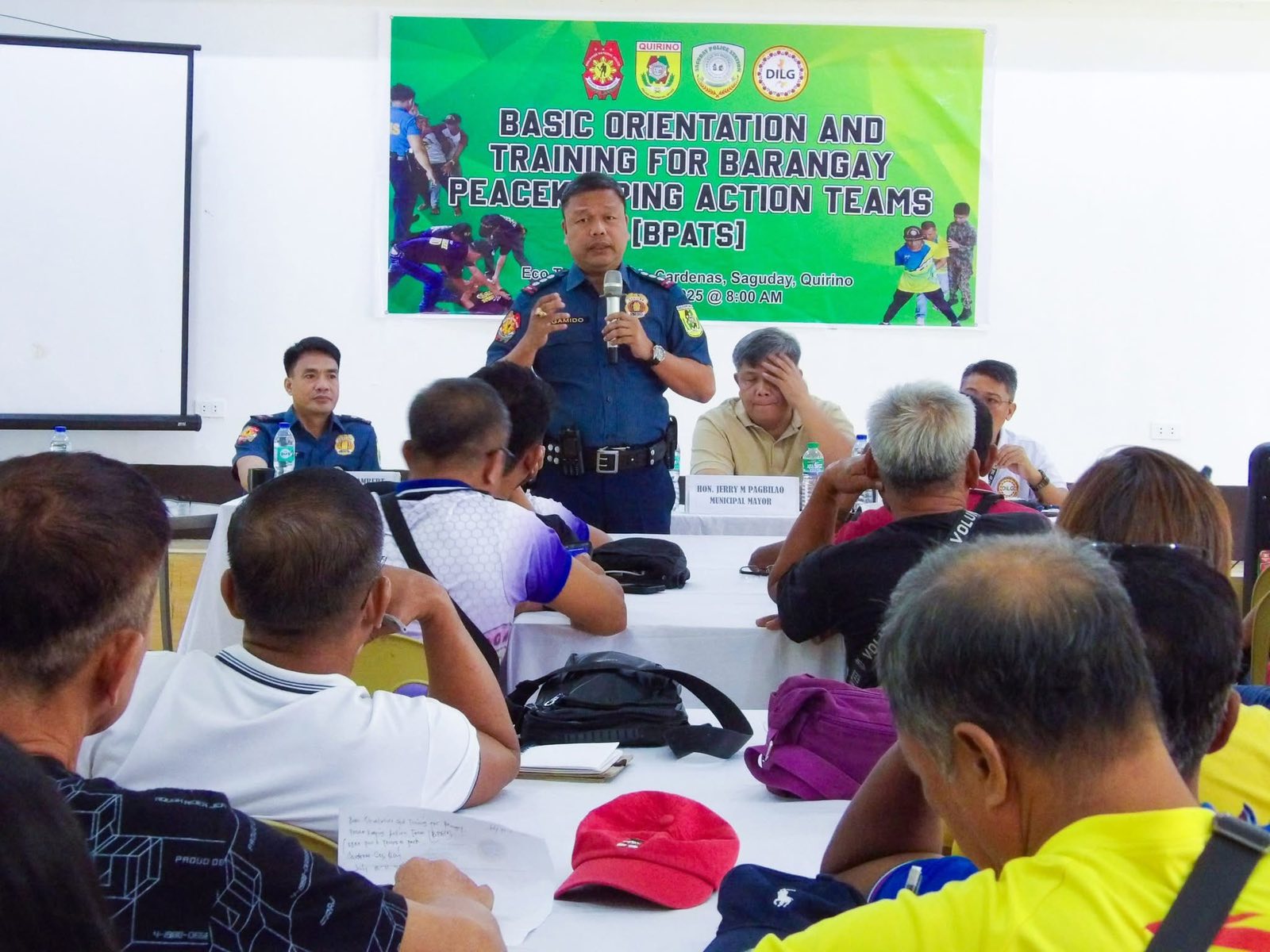 Barangay Peacekeeping Action Team ng Quirino, sumailalim sa pagsasanay
