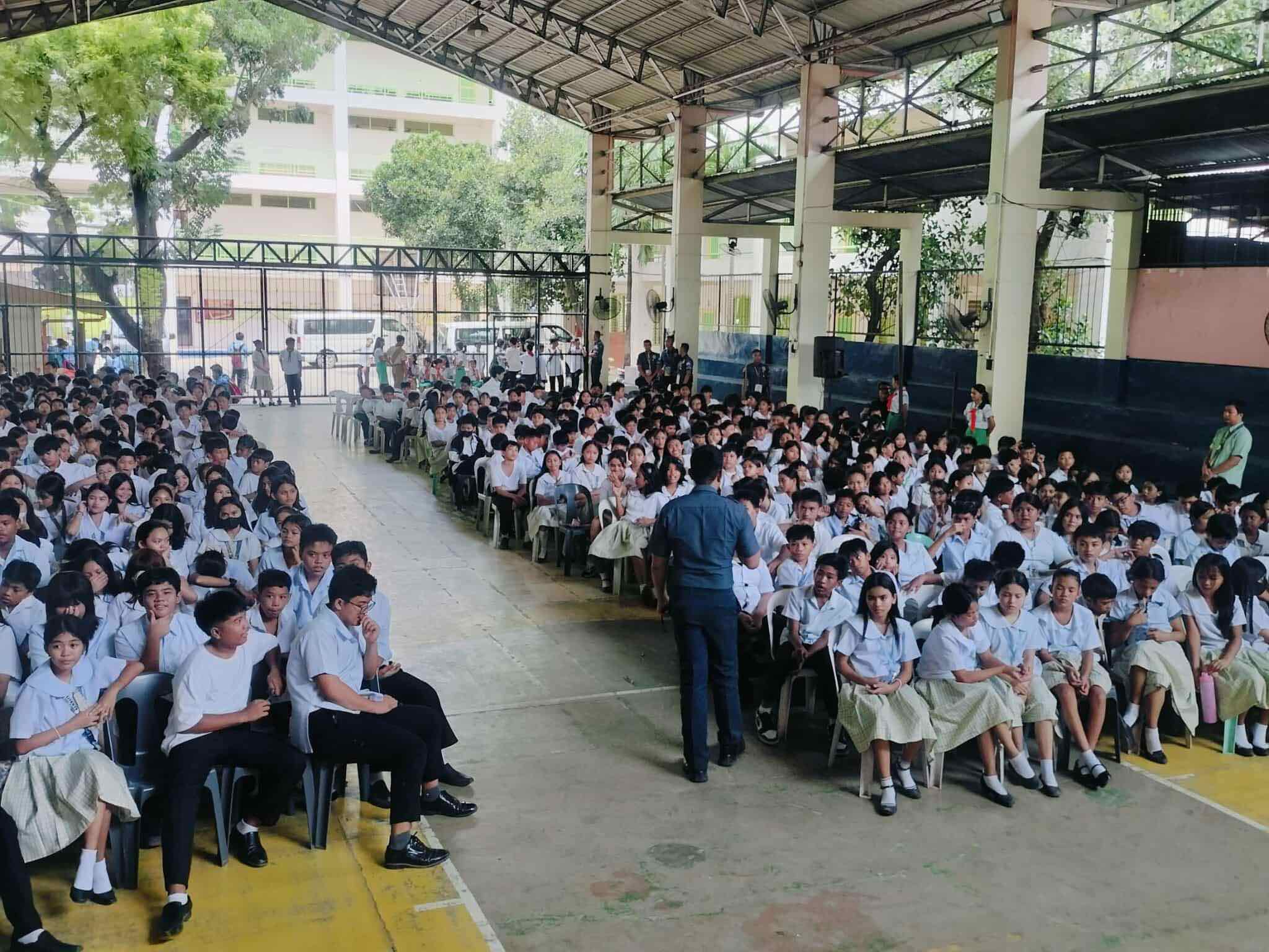 National Drug Education Program (NDEP), isinagawa sa Ramon Duterte ...