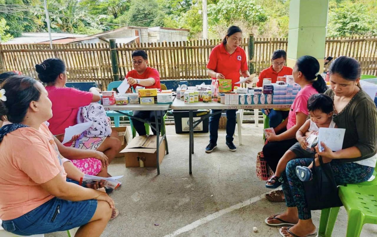 Philippine Red Cross, Naglunsad ng Health Caravan sa San Nicolas ...