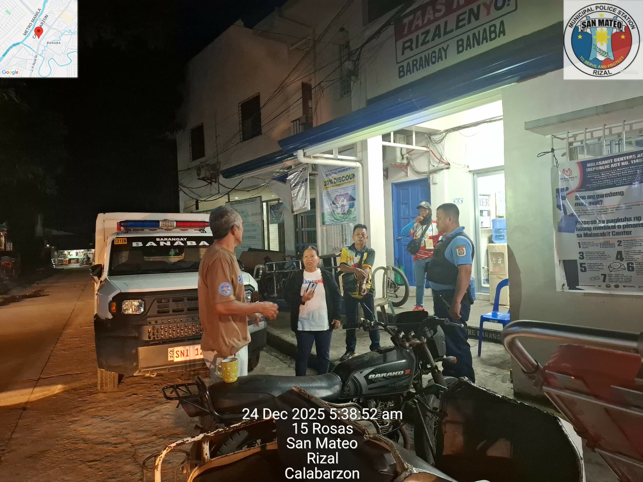 Barangay Public Safety Officer ng Barangay Banaba, nakiisa sa ...